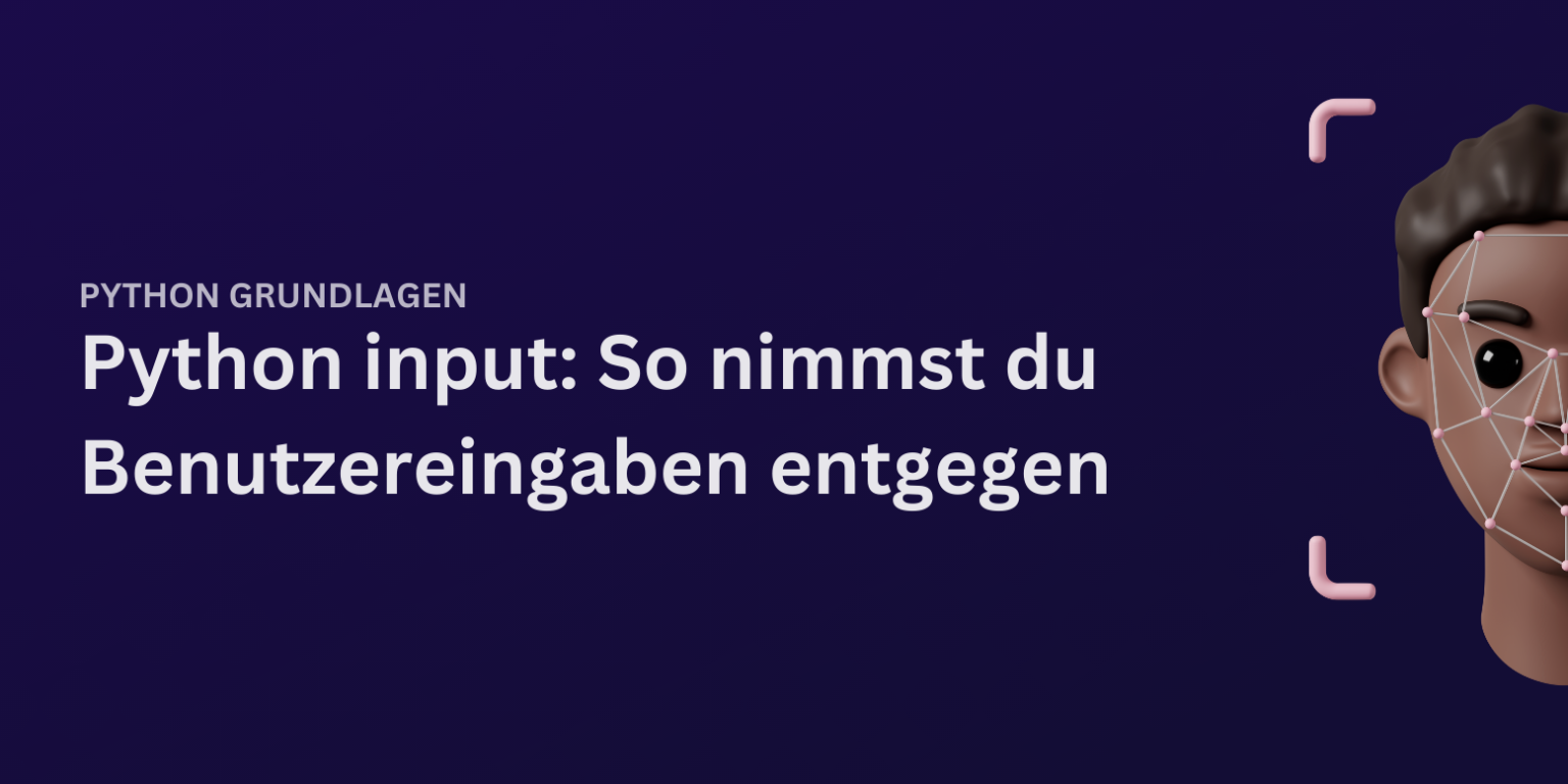 Python Input: So handhabst du Nutzereingaben • codegree