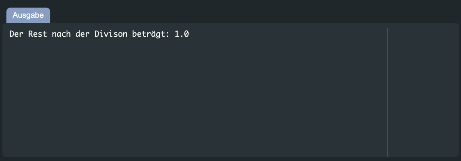 Java Modulo: Die Division mit Rest in Java - codegree